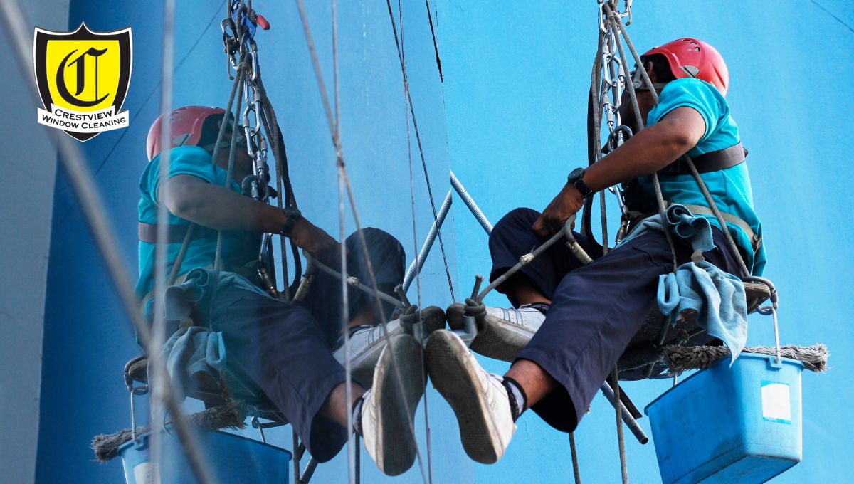 High-Rise Window Cleaning – Safe & Professional Service