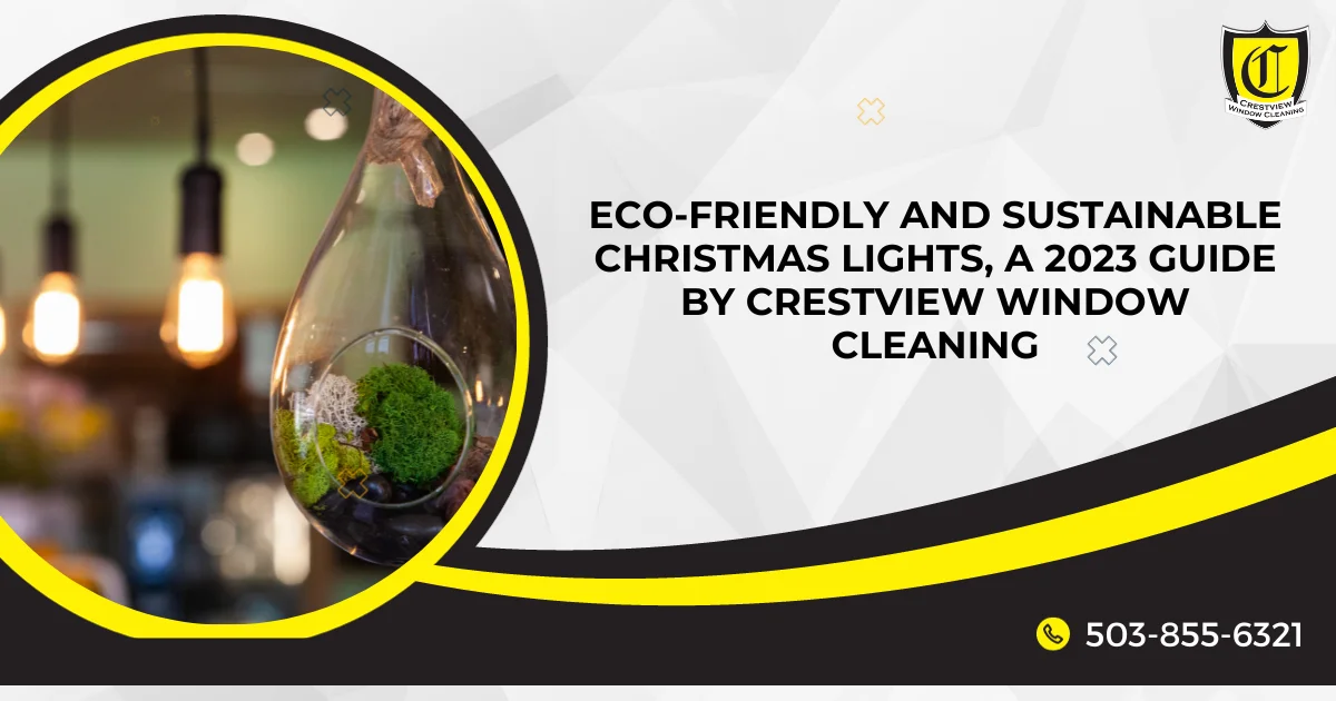 Eco-Friendly And Sustainable Christmas Lights For Portland Homes